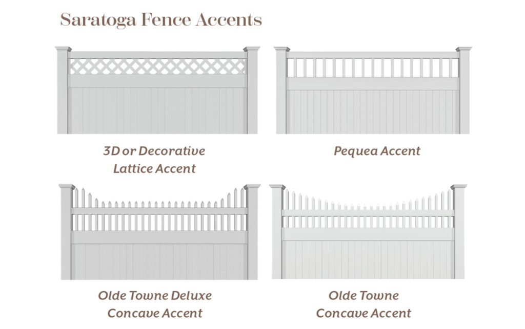 Saratoga - KVT Keystone Vinyl Fence