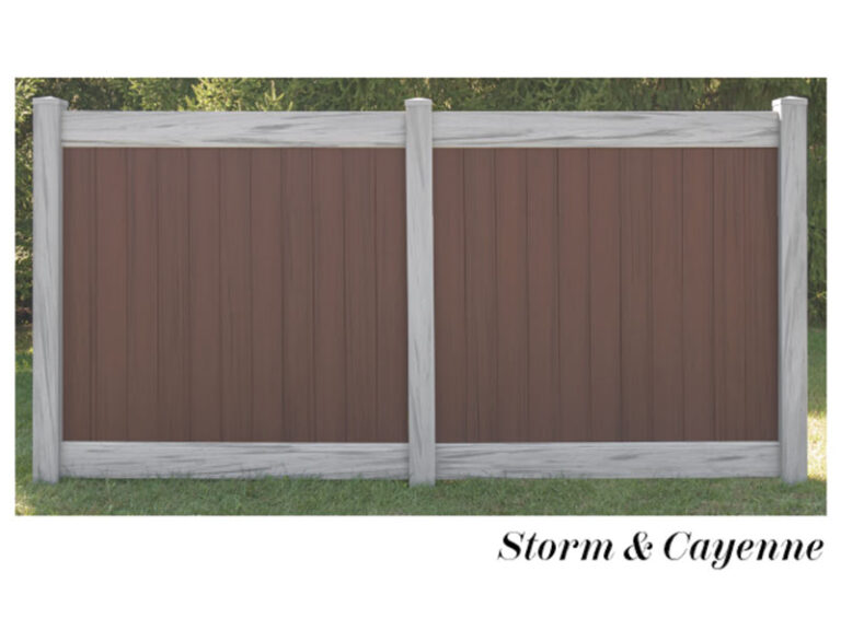 Saratoga Signature - KVT Keystone Vinyl Fence