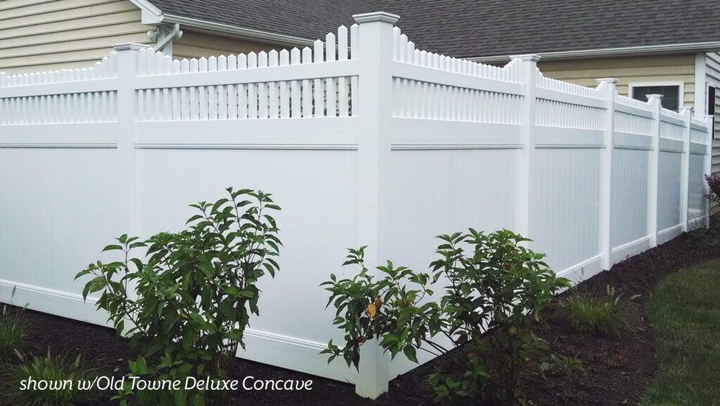Saratoga - KVT Keystone Vinyl Fence