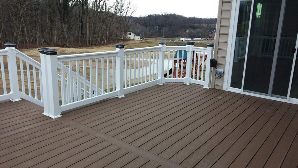 Pequea Railing - KVT Keystone Vinyl Fence